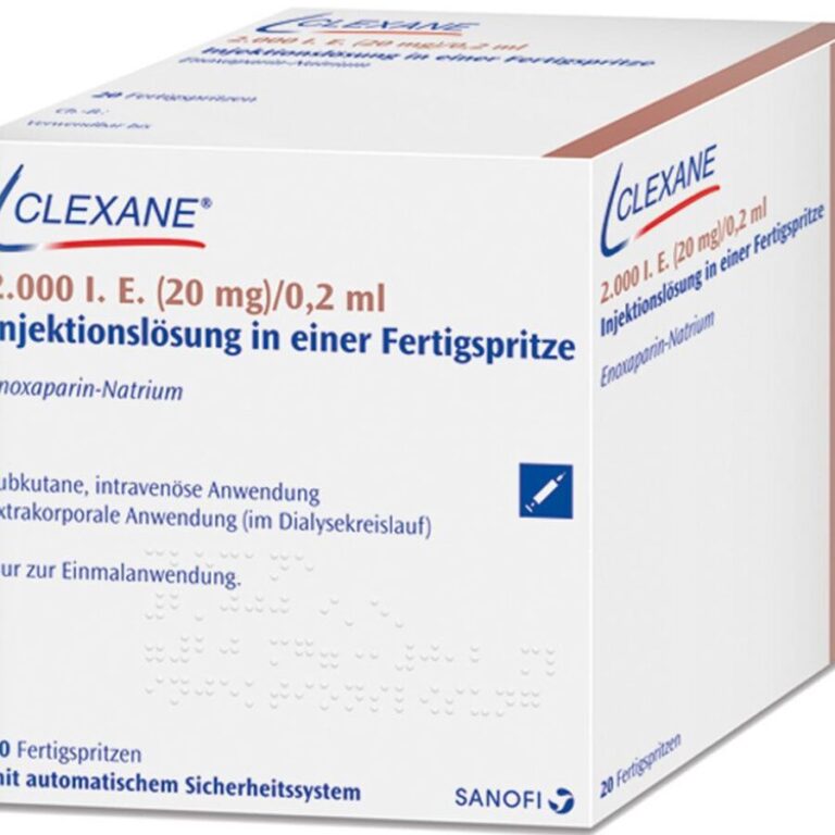 Clexane 40 mg Fertigspritzen: Anwendung, Dosierung und Wirkung
