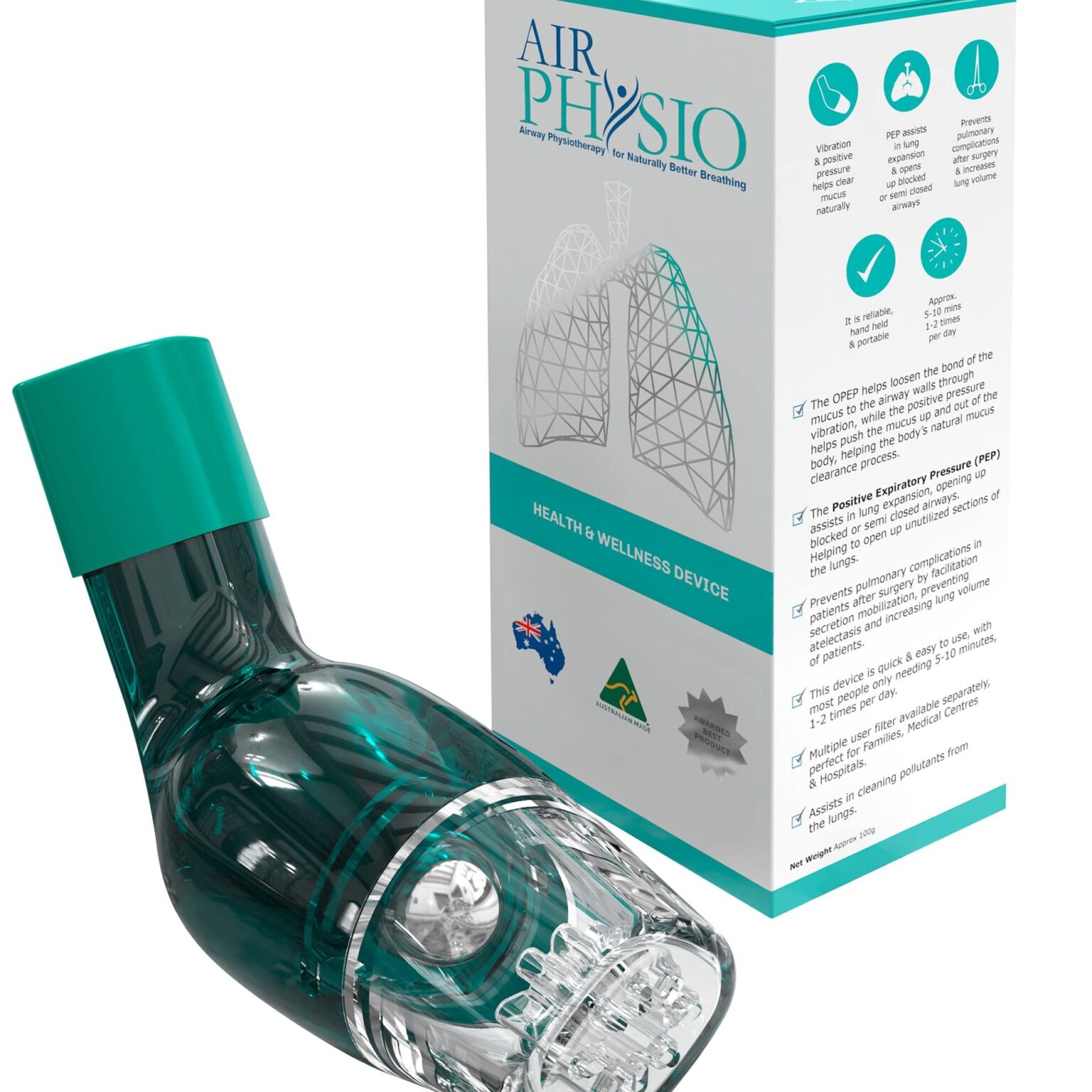 Die effektive Anwendung von AirPhysio zur Verbesserung der Atemwege