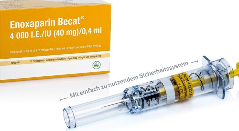 Enoxaparin Becat: Anwendung, Dosierung und Wirkungsweise