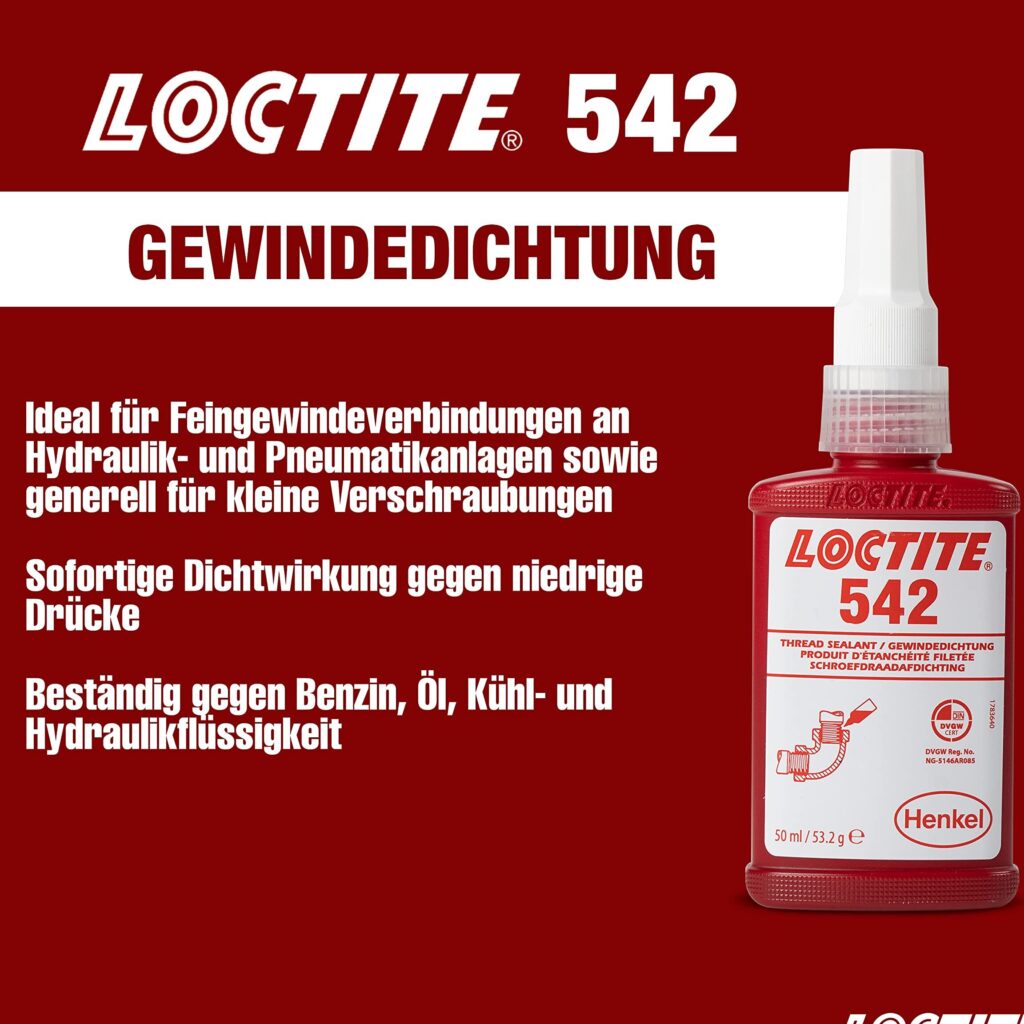 Loctite 542 Anwendung: Tipps und Tricks zur optimalen Verwendung des ...