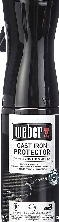 Weber Cast Iron Protector: Anwendung und Tipps zur Pflege